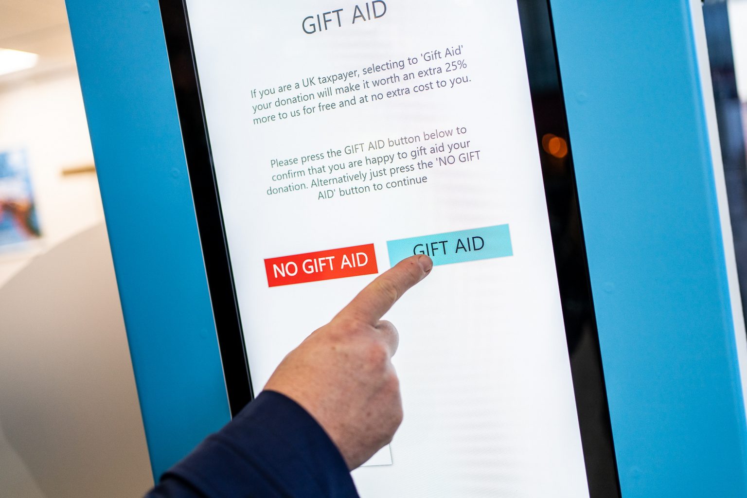 Contactless Payment & Donation Kiosks for Charities | EasyPay Network