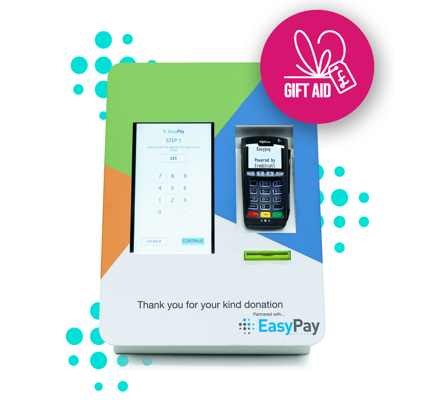Contactless Payment & Donation Kiosks for Charities | EasyPay Network